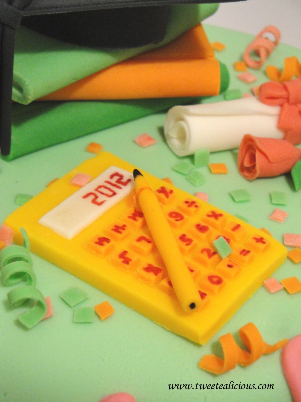 Graduation Cake for a New Accountant – Twee-tea-licious