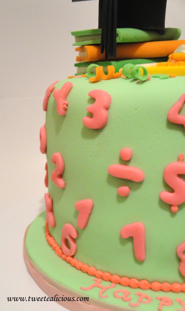 Graduation Cake for a New Accountant – Twee-tea-licious